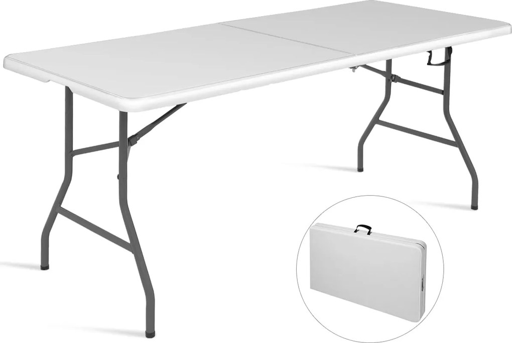 Costway Skládací kempingový stůl v kufříku