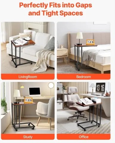 C Table, 500,126 × 350,012 × 605,028 mm VEVOR