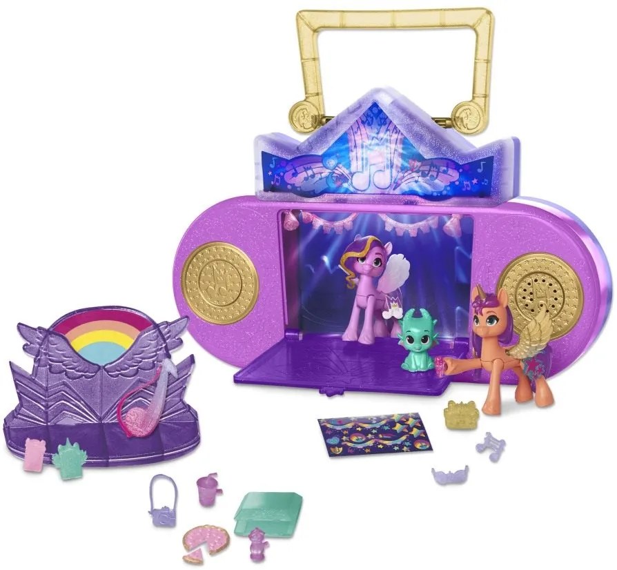 Set figurek a příslušenství my little pony muzikálový set