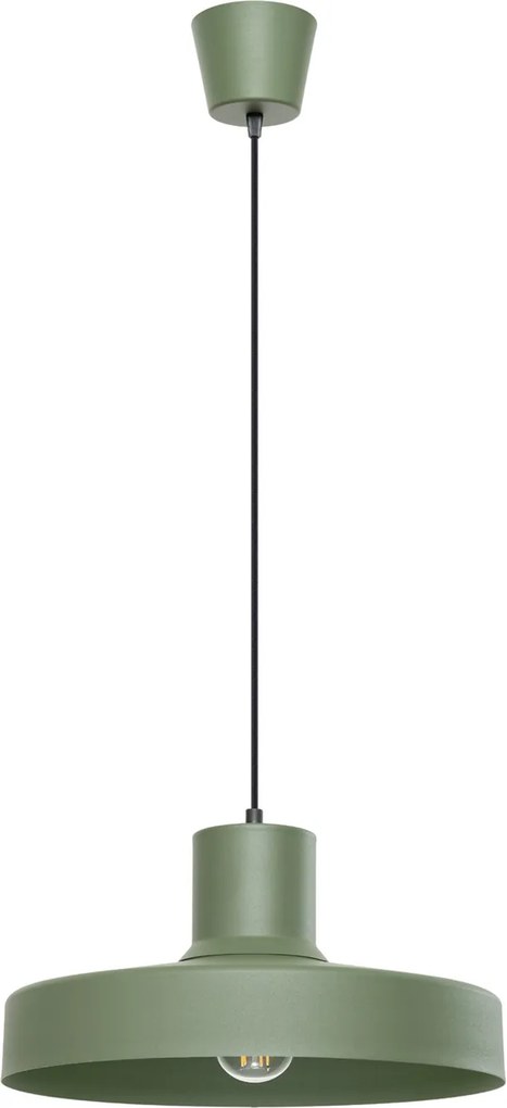 Sollux Lighting Závěsné svítidlo BILO olivově zelené