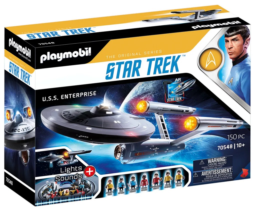 Stavebnice playmobil star trek - u.s.s. enterprise ncc-1701