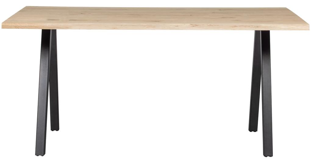 WOOOD Jídelní stůl TABLO dub 160x 90 cm (X noha)
