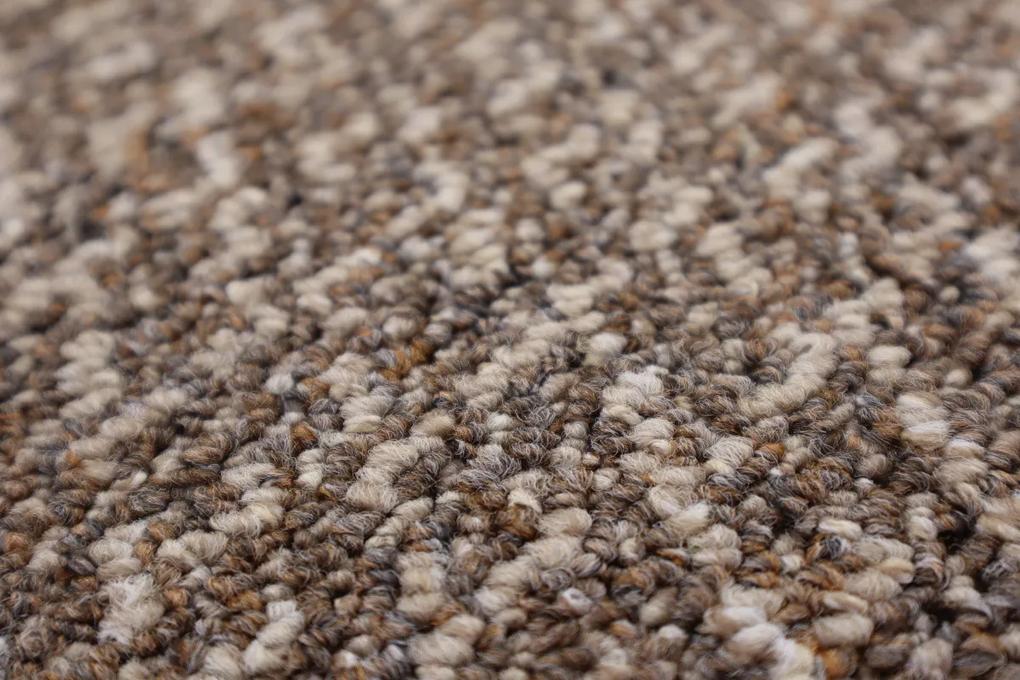 Vopi koberce Kusový koberec Toledo cognac čtverec - 250x250 cm