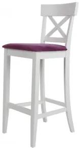 Bradop Židle barová čalouněná INA buková Z190 H - HNĚDÁ 535 - OLYMP-535