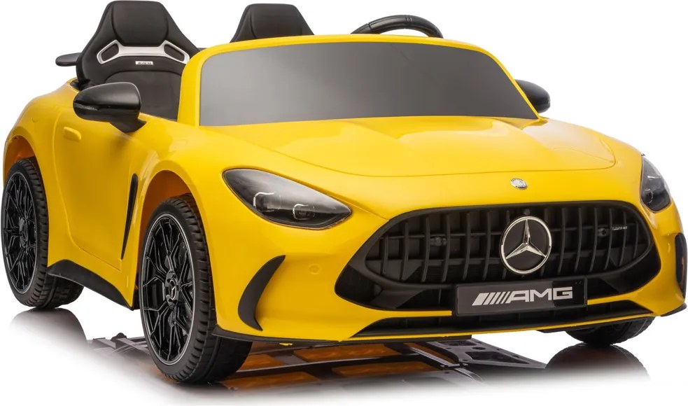 LEAN CARS Elektrické autíčko Mercedes GT63 AMG DK-GT63 24V LCD žluté