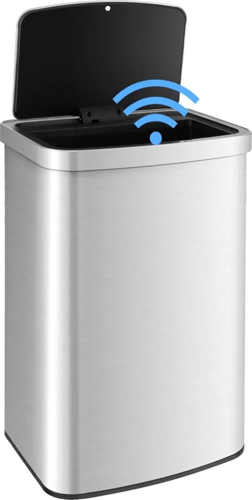 Costway 50 L odpadkový koš se senzorem a víkem Automatický odpadkový koš