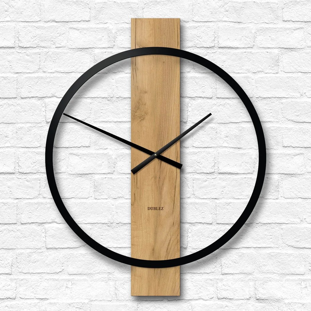DUBLEZ | Minimalistické nástěnné hodiny - Circle Line