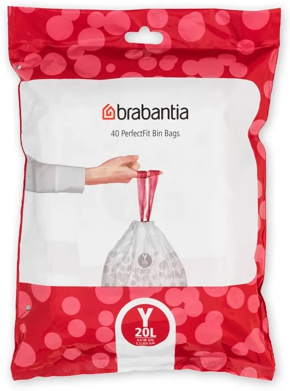 Brabantia Sáčky do odpadkového koše Y 20L/40ks