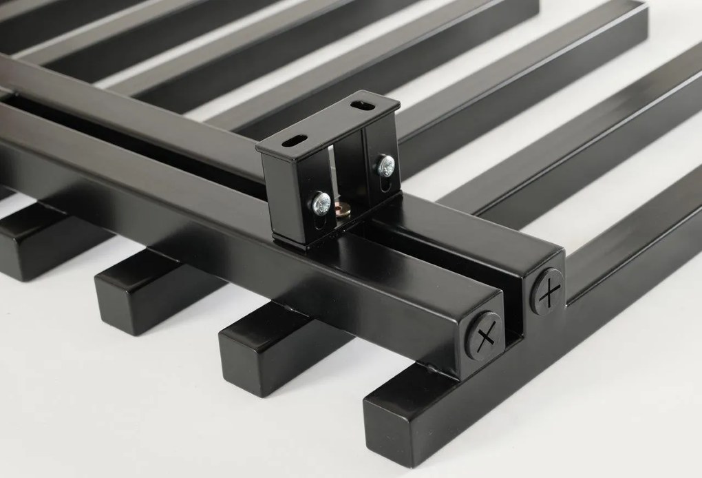 Hopa Darvel koupelnový radiátor 600 x 930 mm středové připojení černá RADDAV609031