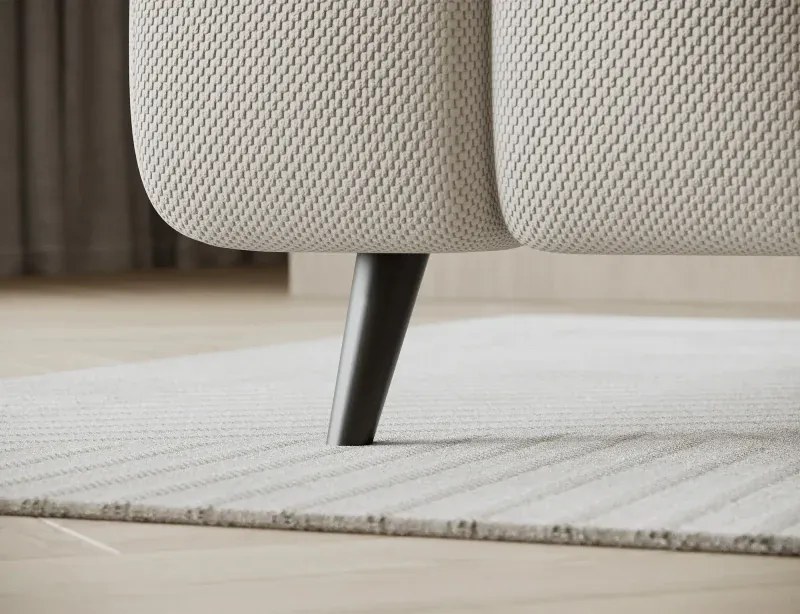 Kontinentální postel Sabrina 140x200, béžová (calmora 18)