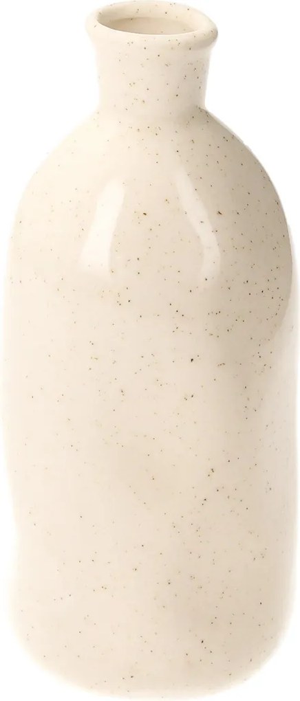 Vase White Sandstone 7x7x15 cm