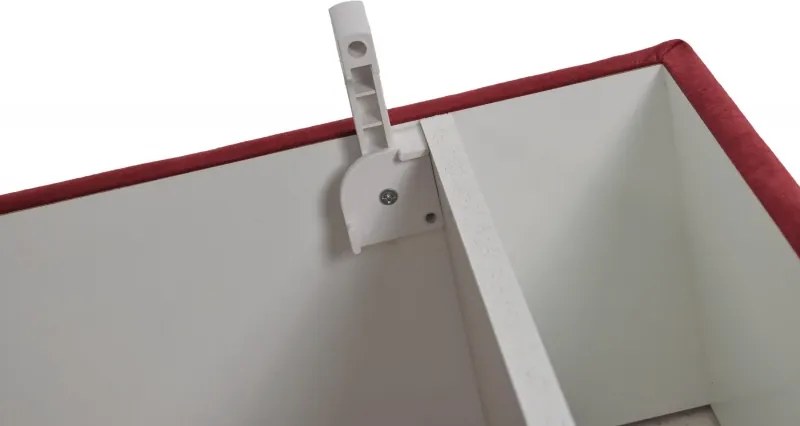 Polohovací válenda Alex, 200x90, červená (č.203/47 matrace B do 120kg)