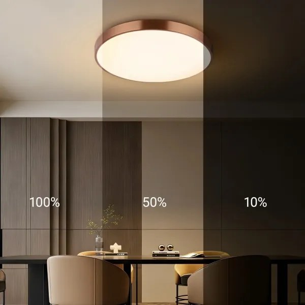 Immax NEO 07322L-LED Stm stropní sv NEO LITE SEMPLICI 60W/230V pr.60cm měděná+DO