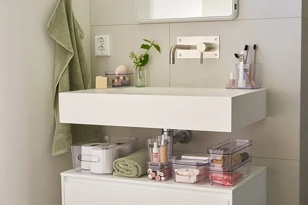 SMARTSTORE Organizér CompactClear, 0,6l (mini), 9,5 x 9,5 x 10,2 cm
