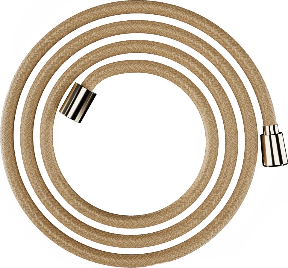 Hansgrohe Designflex, textilní sprchová hadice 1600 mm, zlatá, HAN-28260990