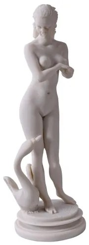 THE SWAN ENIGMA ALABASTER STATUE