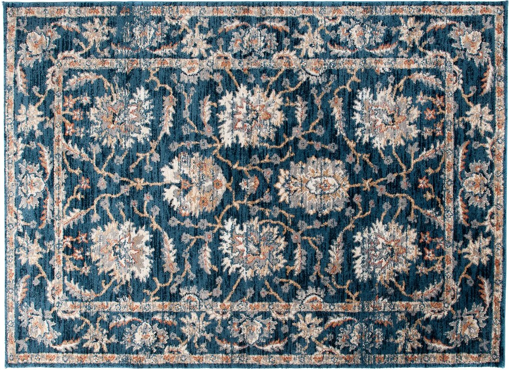 MAXMAX Kusový koberec SHAGGY AMAZON - typ A - modrý