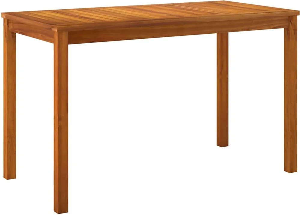 Zahradní stůl 110 x 55 x 67 cm masivní akáciové dřevo 319718