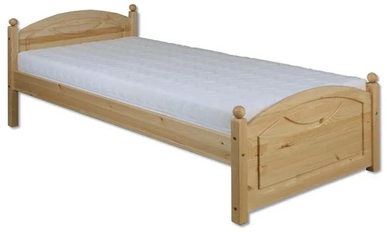 Casarredo KL-126 postel šířka 100 cm, bez moření borovice