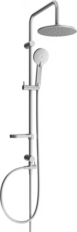 Mexen sprchový set X40 s horní hlavicí 22 cm, grafitová, 7984040091-66