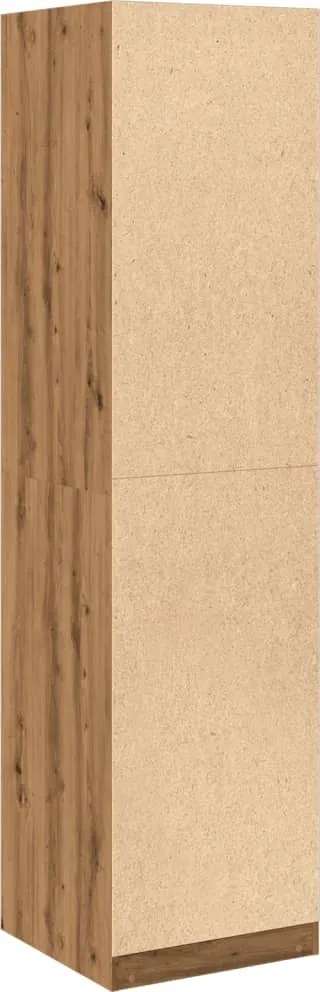 Šatní skříň dub artisan 50 x 50 x 200 cm kompozitní dřevo 3307791