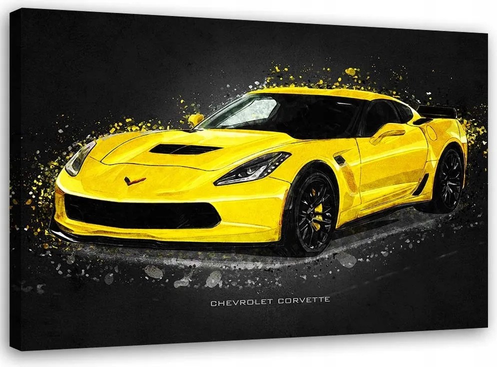 Obraz Canvas auto Chevrolet Corvette 100x70