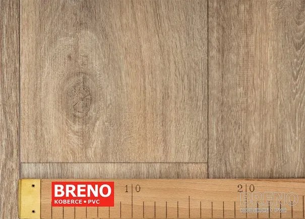 Breno PVC AMBIENT Havanna Oak 613M – světlé dřevo, šíře 400 cm