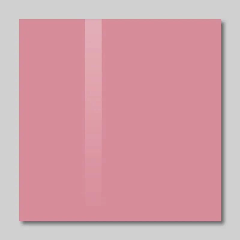 Růžová perlová skleněná magnetická tabule nalepovací na zeď Smatab® - 60 × 90 cm