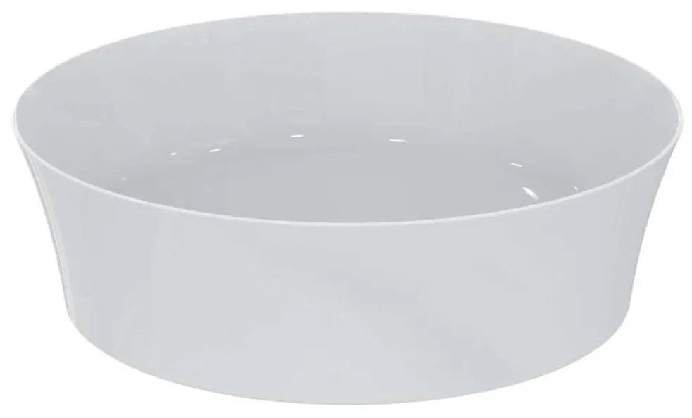 Ideal Standard Ipalyss - Umyvadlo na desku, průměr 40 cm, bez přepadu, Ideal Plus, bílá E1398MA