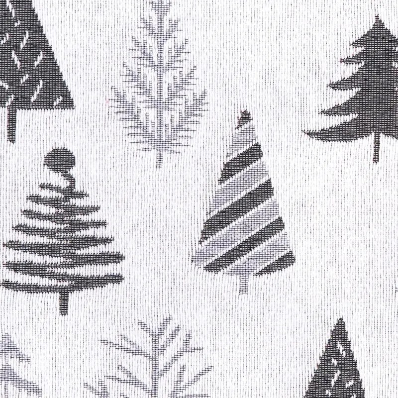 SCANquilt prostírání MOTIV stromky bílošedá prostírání cca 30 x 45 cm