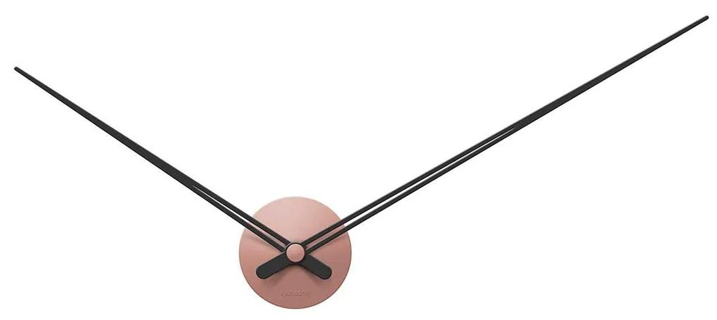 KARLSSON Nástěnné hodiny LBT Sharp – růžové ∅ 90 cm