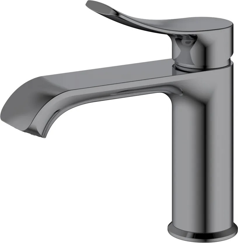 Sapho Sapho, SUGA stojánková umyvadlová baterie bez výpusti, gun metal, TJ002GM
