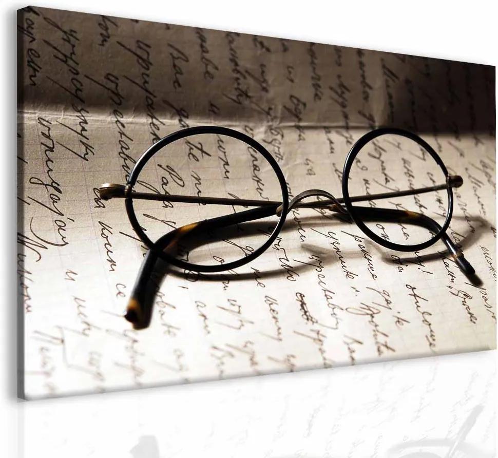 Obraz Harry Potter brýle (90x60 cm) - InSmile ®