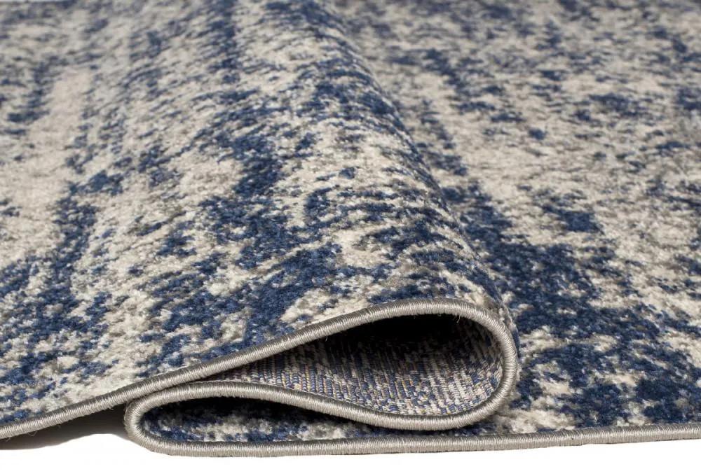 Kusový koberec Spring modrý 80x250cm