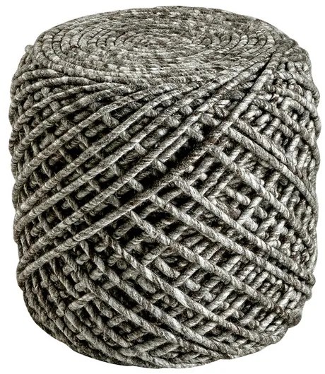 Obsession koberce Sedací vak ROYAL POUF POR 888 Taupe - 40 x 40 x 40 cm cm