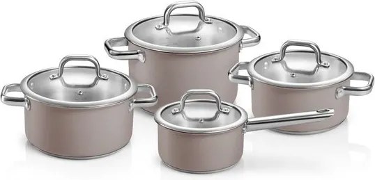 TESCOMA Sada nádobí DELIGHT Taupe, 8 dílů