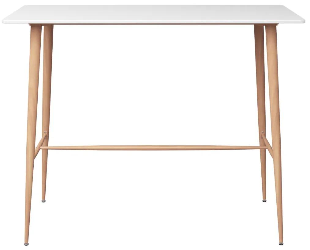 Barový stůl Zenia - 120x60x96 cm | bílý