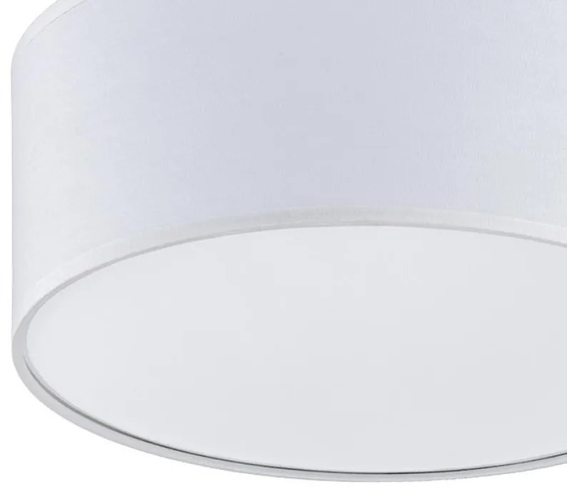 TK LIGHTING Stropní svítidlo - RONDO 3331, Ø 50 cm, 230V/15W/3xE27, bílá
