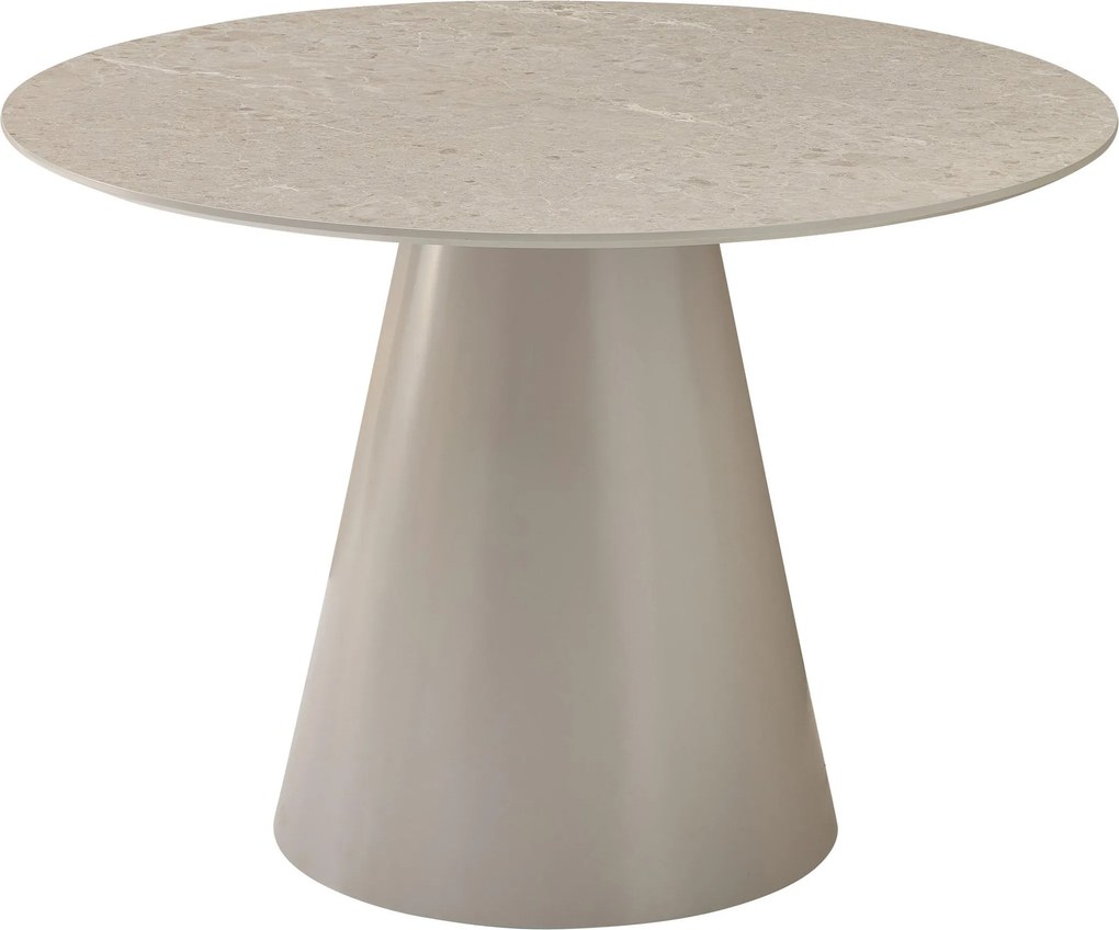XXXLutz JÍDELNÍ STŮL, šedá, 120/120/75 cm P & B - Jídelní stoly - 000572043801