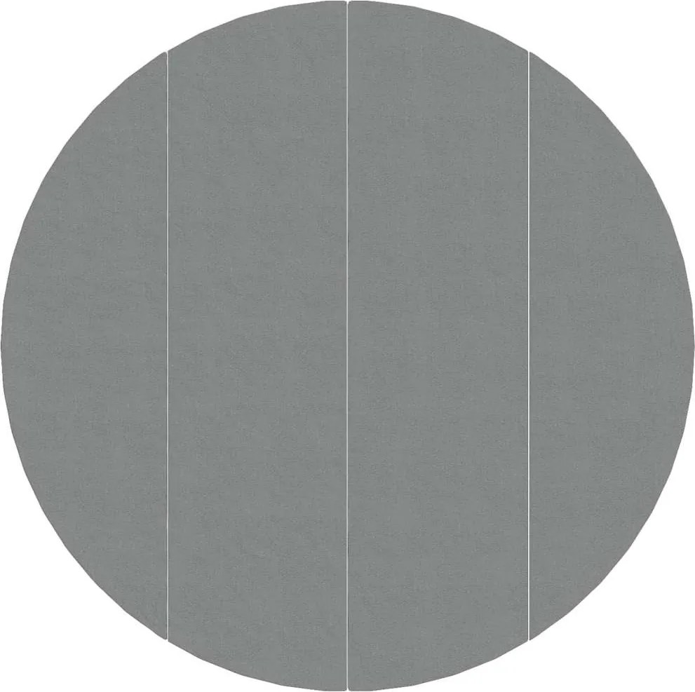 vidaXL Podložka pod bazén světle šedá Ø500 cm polyesterová geotextilie
