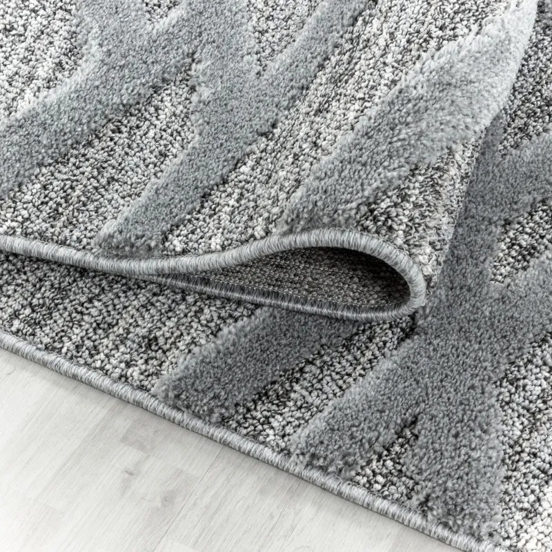 Ayyildiz, Kusový koberec Pisa 4706 Grey, 80x150, šedá, ložnice