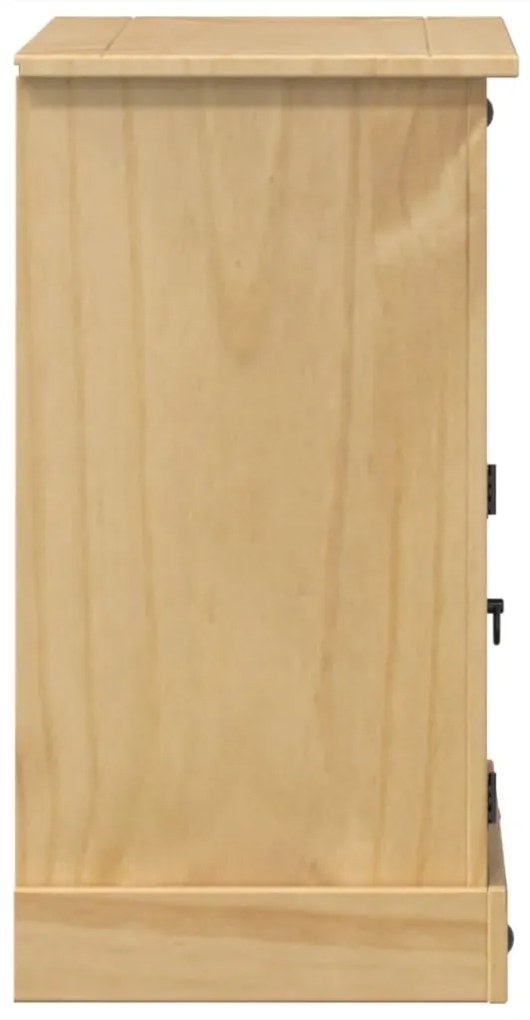 Příborník Corona 87 x 40 x 76 cm masivní borové dřevo,  4005679