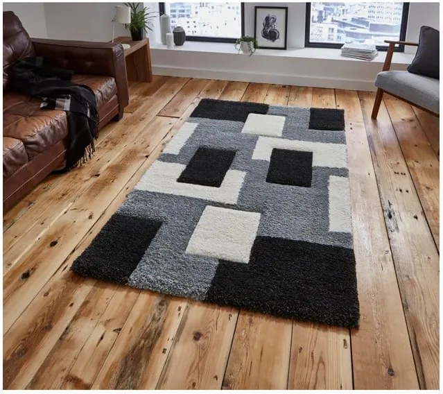 Šedý koberec Think Rugs Fashion, 120 x 170 cm