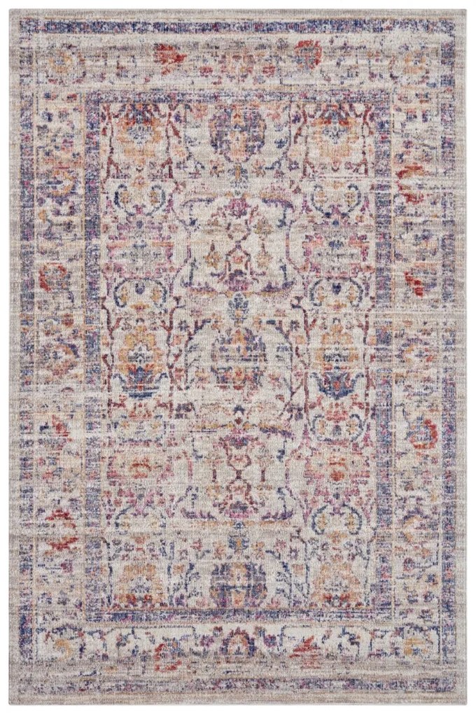 Nouristan - Hanse Home koberce Kusový koberec Cairo 105591 Luxor Cream Multicolored – na ven i na doma - 240x340 cm