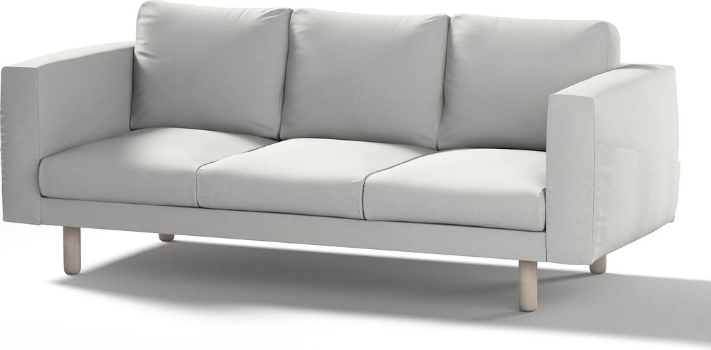 Potah na pohovku IKEA Norsborg 3-místná barva šedá látka pletený vzor