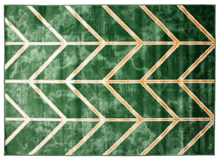 Kusový koberec Tukma zelený 80x150cm
