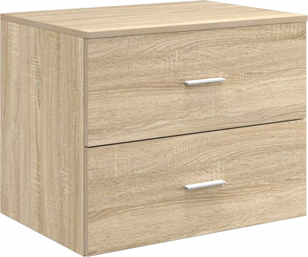Sada koupelnového nábytku 3 ks Dub sonoma 49,5 x 44,5 x 65,5 cm 3405941