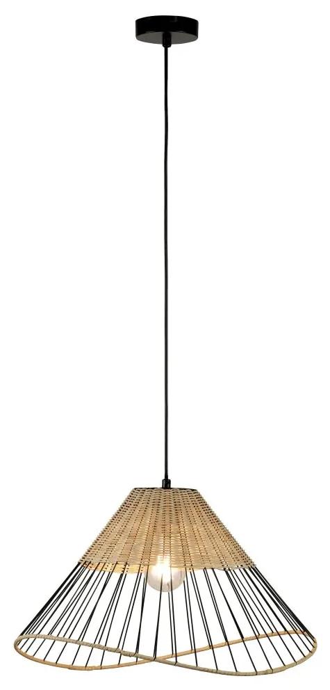 LD 11153-79 REED Závěsné svítidlo v rustikálním, námořnickém designu ze dřeva a kovu - LEUCHTEN DIREKT / JUST LIGHT