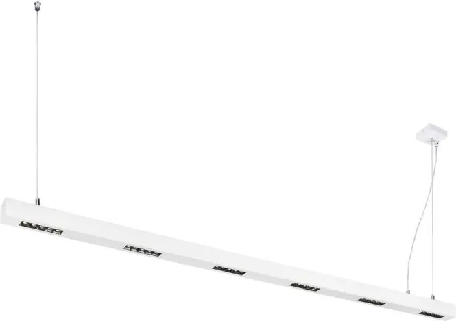 Q-LINE PD, LED závěsné svítidlo, 2m, BAP, bílá, 4000K - BIG WHITE
