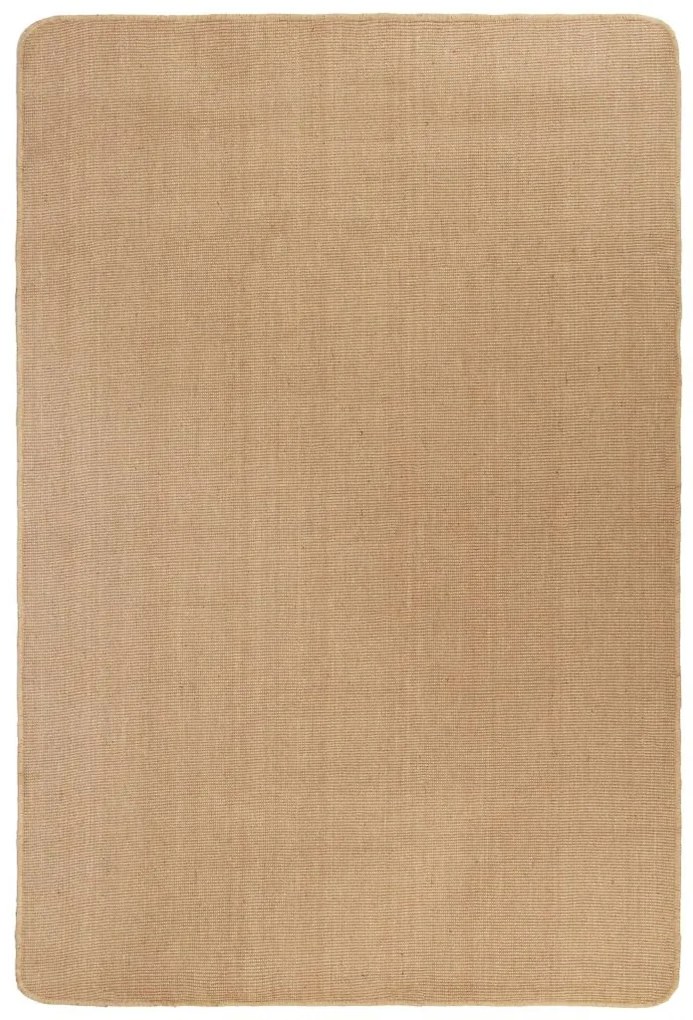 Kusový koberec z juty s latexovým podkladem - přírodní | 70x130 cm